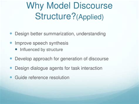 ppt discourse structure powerpoint presentation free download id 2376599