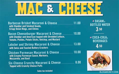 PHOTOS Mac And Cheese Food Truck Full Menu And Pricing Blog Mickey