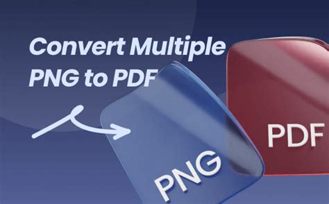Convert Multiple PNG To PDF PC Mac Online