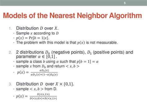 ppt nearest neighbors algorithm powerpoint presentation free download id 2641686