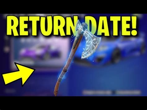 LEVIATHAN AXE RETURN DATE In FORTNITE ITEM SHOP Leviathan Axe Pickaxe