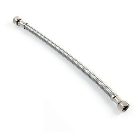 XPOtool Tuyau blindé flexible 500mm DN8 2x Écrou 3 8 14 95mm Acier