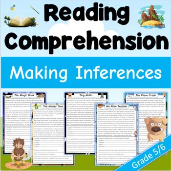 Grade 5 6 Reading Comprehension Making Inferences By Slambo Resources