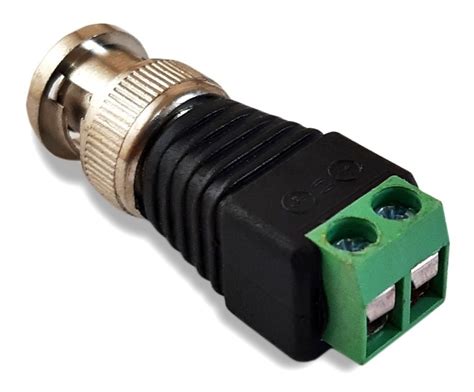 Conector Plug Bnc Macho Borne Para Câmeras Cftv Mercado Livre