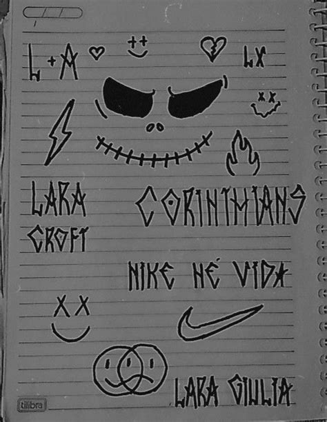 Insta Sfx Larx Rabiscos De Caderno Rabiscos Aleat Rios Frases De