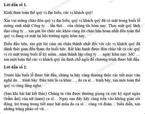 Chi tiết với hơn 80 về dẫn chương trình sinh nhật hay nhất coedo vn