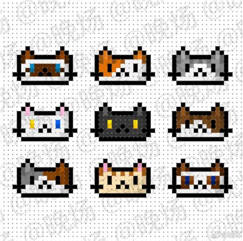 Pixel Art Ideas Cat