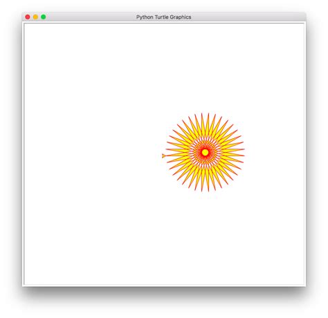 python turtle graphics examples