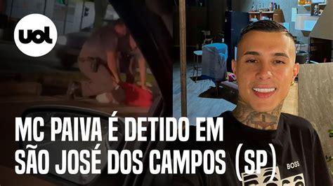 MC Paiva é detido durante abordagem policial vídeo mostra ação da PM