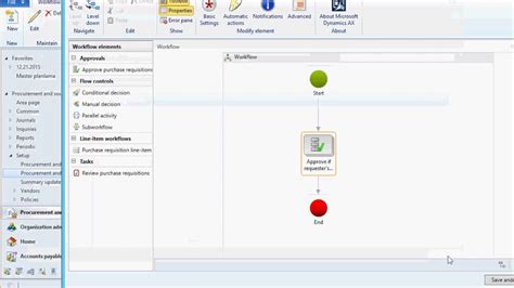 dynamics ax 2012 r3 auto approve purchase requisition workflow youtube