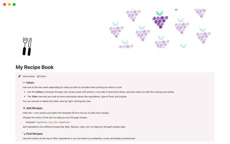Best Recipes Templates From Notion