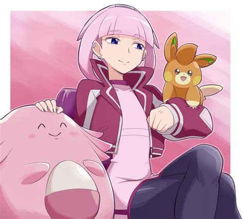Pawmi Chansey And Mollie Pokemon And More Drawn By Usoco Danbooru