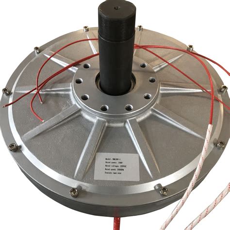 Low Speed Magnet Generator 1kw 3kw 10kw 220VAC Permanent Magnet