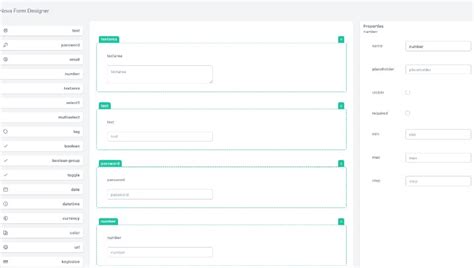 Laravel Nova Visual Form Designer