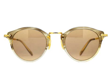上代750USD 未使用品 日本未入荷 Oliver Peoples 30years 限定モデル OP 505 PRECIOUS 18K GP