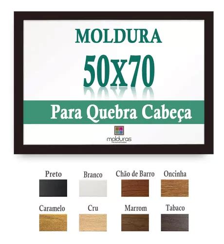 Moldura Quebra Cabeça Grow Puzzle 1000 Peças 50 X 70 Cm Escorrega o Preço
