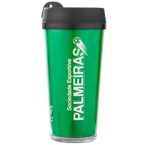 COPO TERMICO PALMEIRAS 500 ML MERCADO DA MOTO