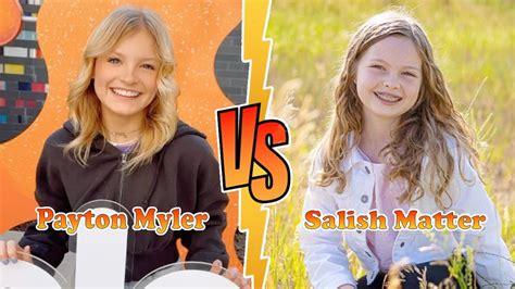 Payton Delu Myler Ninja Kidz Tv VS Salish Matter Transformation New