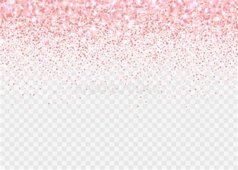 Rose Gold Glitter Transparent Stock Illustrations 1 632 Rose Gold