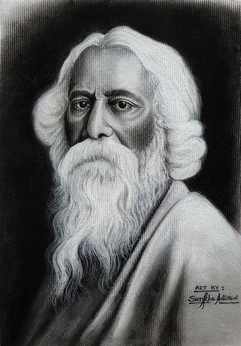 An Old Man With Long White Hair And Beard