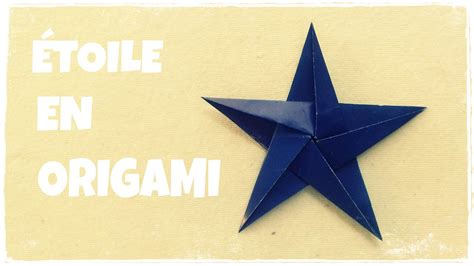 ÉTOILE de Noël Comment faire une ÉTOILE en Papier ÉTOILE en Origami