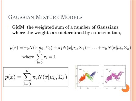 PPT Bayesian Rule Gaussian Mixture Models PowerPoint Presentation