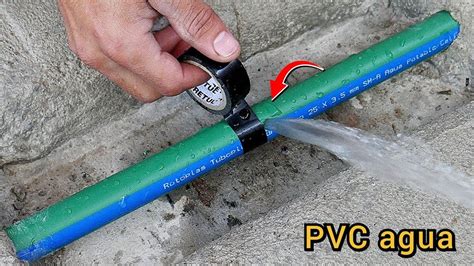 2 formas de reparar una tubería sin cerrar el agua principal