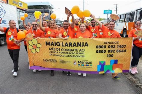 Maio Laranja Manaus lança campanha contra abuso e exploração sexual