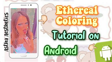 ETHEREAL COLORING TUTORIAL ON ANDROID FOR TIKTOK FANPAGE TIKTOK