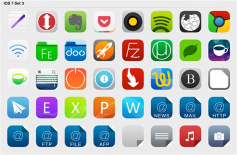 Ios Icon Set Free Icons Library