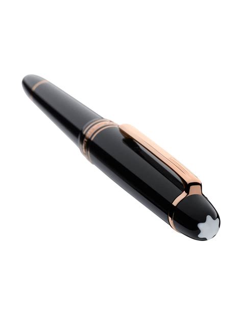 Montblanc Meisterstück Rose Gold Coated Rollerball 132487 Watches Pens
