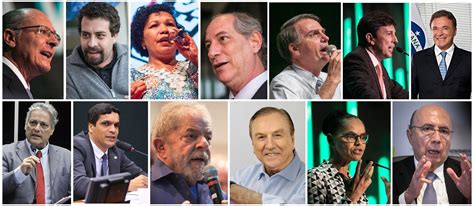 Saiba quem são os candidatos à presidência ao governo do Estado e ao