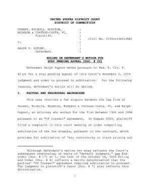 Fillable Online Although Defendant S Motion For Stay Reflects The Court