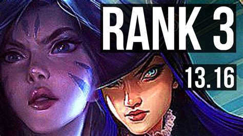 KAI SA Alistar Vs CAIT Rell ADC Rank 3 Rank 2 Kai Sa 14 1 6