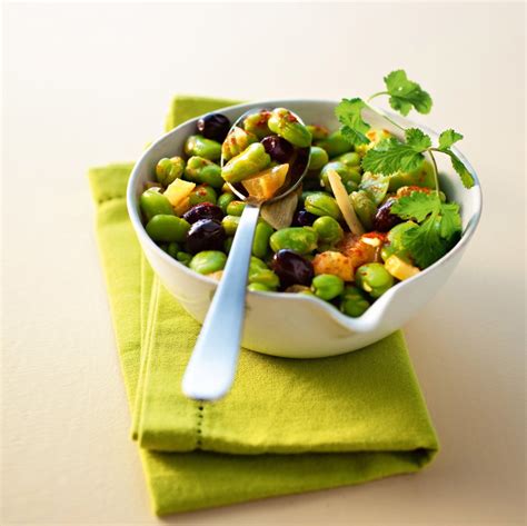 Recette fèves en salade à la marocaine Marie Claire