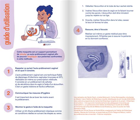 L auto prélèvement vaginal Didactique simulation