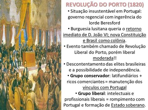A Revolução Liberal do Porto 1820 História