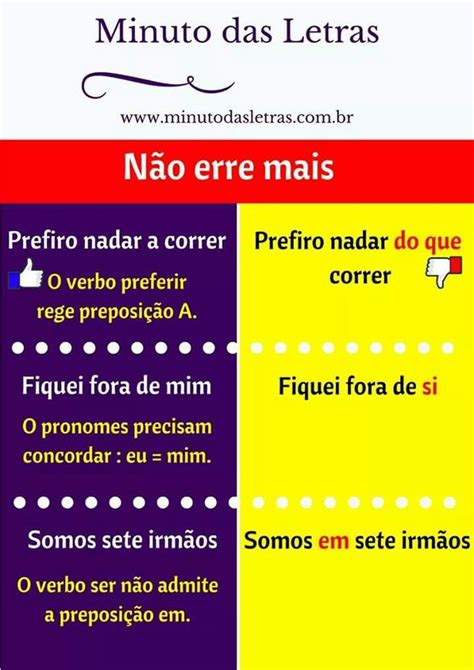 Pin de Viviane Vivi Baranowski em Língua Portuguesa Portugues para