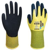 Wonder Grip WG 1855HY U FEEL Arbeitshandschuhe Neon Gelb Wonder Grip
