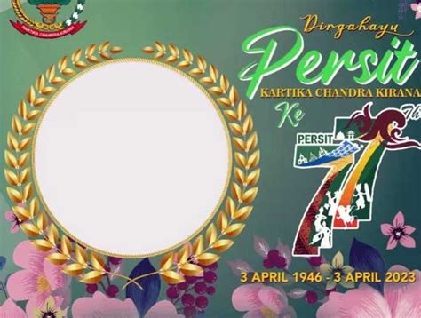 Twibbon Pilihan Hut Persit Kck Ke Tahun Lintastungkal
