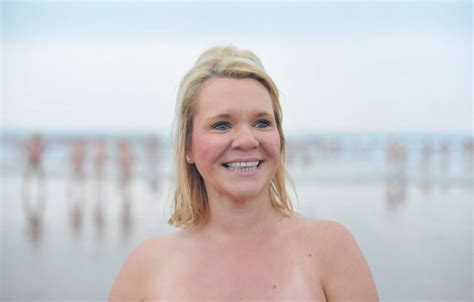 Hundreds Of Nude Men And Women Enjoy A Chilly Plunge In The North Sea In The North East Skinny