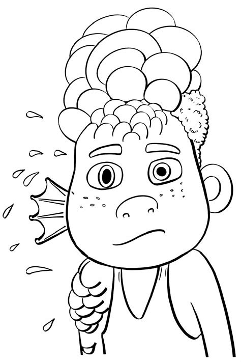 30 Desenhos De Luca Para Colorir Pop Lembrancinhas