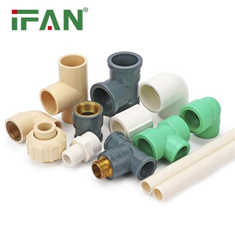 DIN Or ASTM Sch40 Sch80 Standard Plastic PVC CPVC UPVC Pipe Fittings
