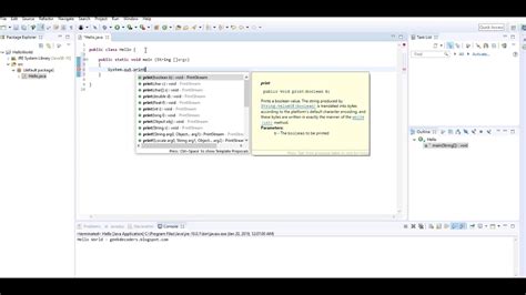 how to write java program in eclipse ide step by step youtube