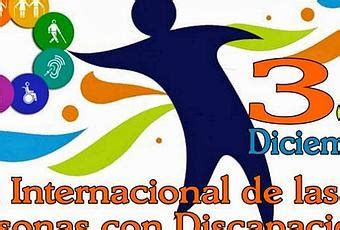 Día de la discapacidad 3 de diciembre Tipos de discapacidad permanente