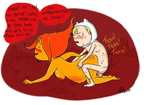 Rule 34 2012 Atsign Adventure Time All Fours Ass Blonde Hair Blush Breasts Burned Closed Eyes