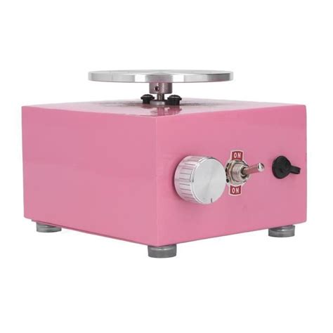 LAM Kit De Roue De Poterie Pour Enfants Mini Roue De Poterie Rose Vif