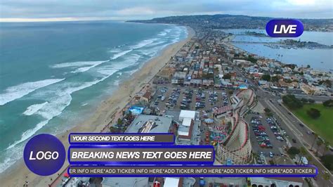 Breaking News Lower Thirds Pack FilterGrade