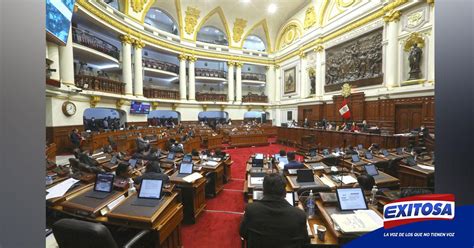 Pleno del Congreso sesionará este sábado 30 de julio Exitosa Noticias