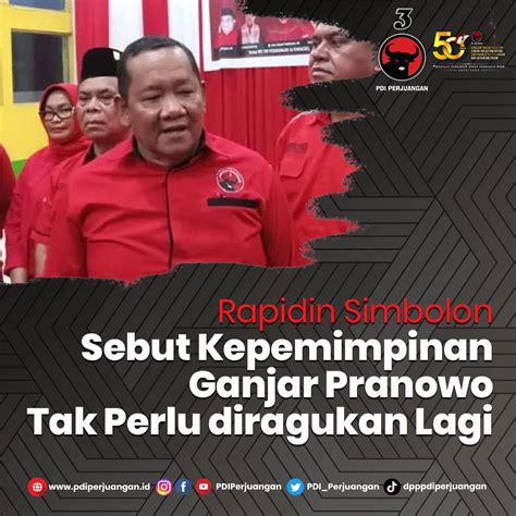 PDI Perjuangan On Twitter DPD PDI Perjuangan Sumut Targetkan 55